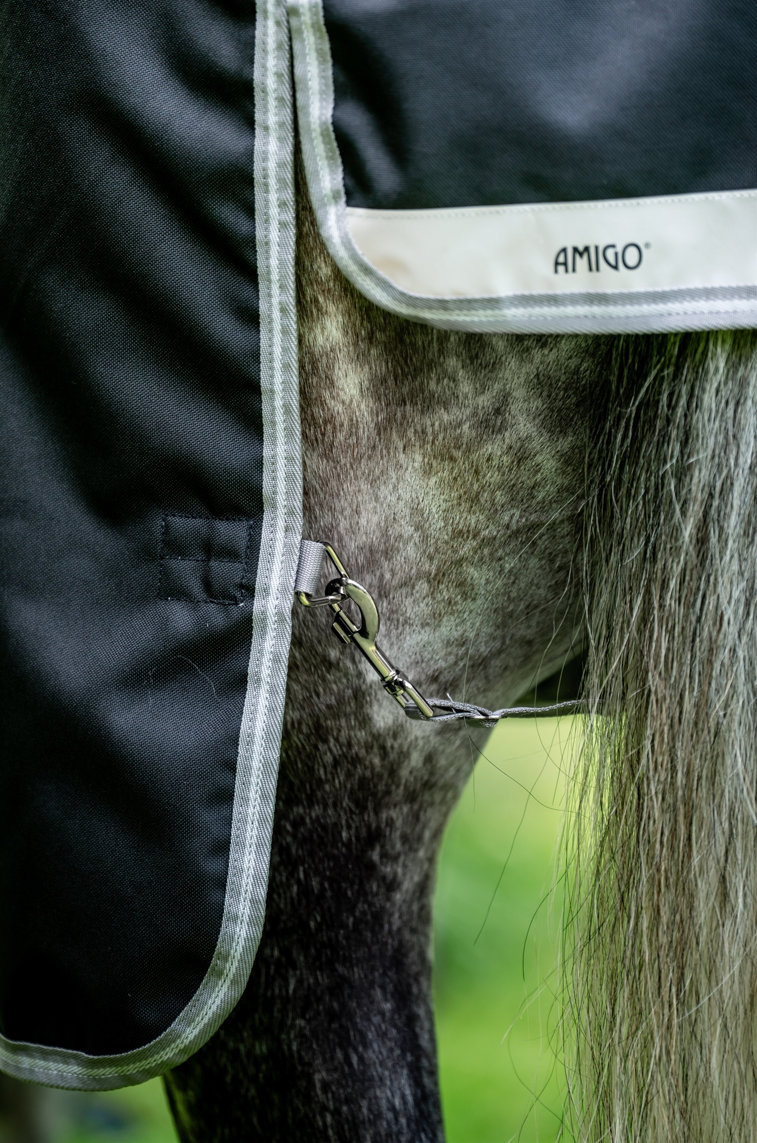 Amigo Bravo Plus lite - Regndækken med aftagelig hals.