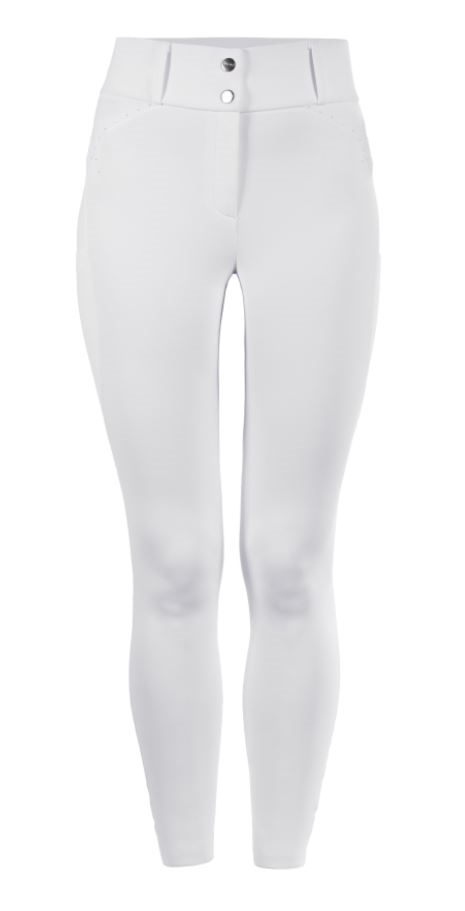 Køb Cavallo Candera Fuld Grip Ridebukser - Hvid