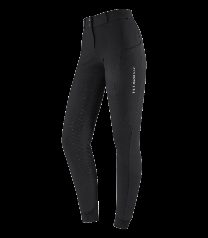 ELT Comfort Heat Ridebukser – Sort – Varme ridebukser med 3 varmezoner